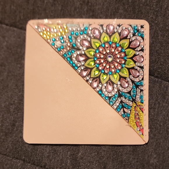 Homemade | Other | Floral Embellished Beige Bookmark | Poshmark